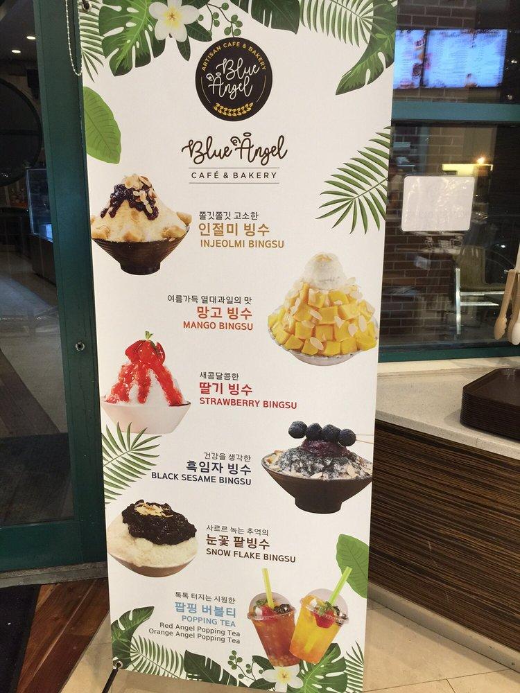 Carta de Blue Angel Cafe & Bakery, Fort Lee