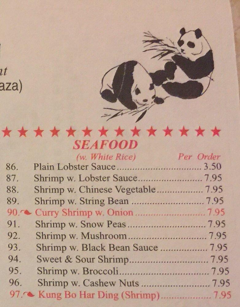 Menu at Jin Jin Chinese Restaurant, Crestview