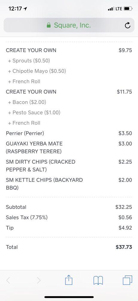 Menu at High Street Market & Deli restaurant, San Luis Obispo