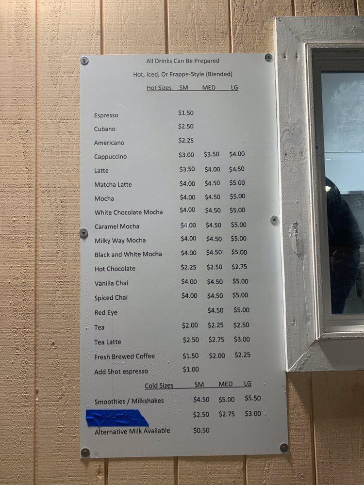 Menu at Marcel's Drive-Thru desserts, Clearlake Oaks