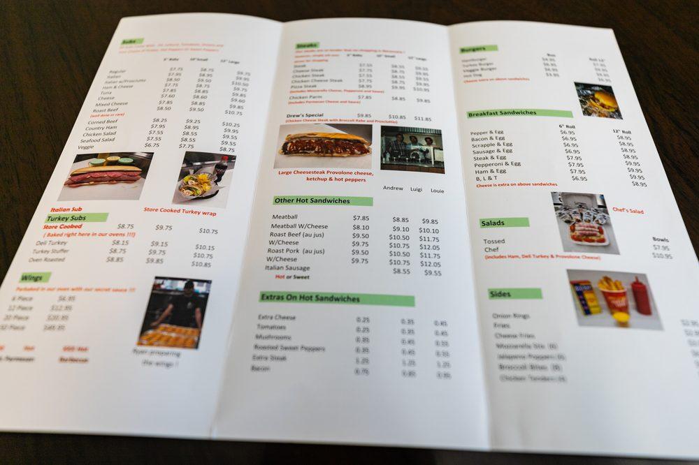 Menu at Casapulla's Christiana Subs & Steaks steakhouse, Bear, 488 Bear ...