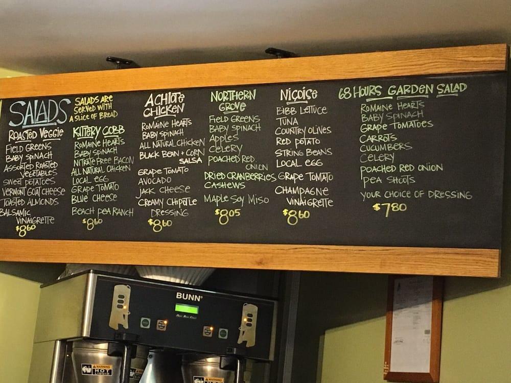 Menu at Beach Pea Baking Co cafe, Kittery