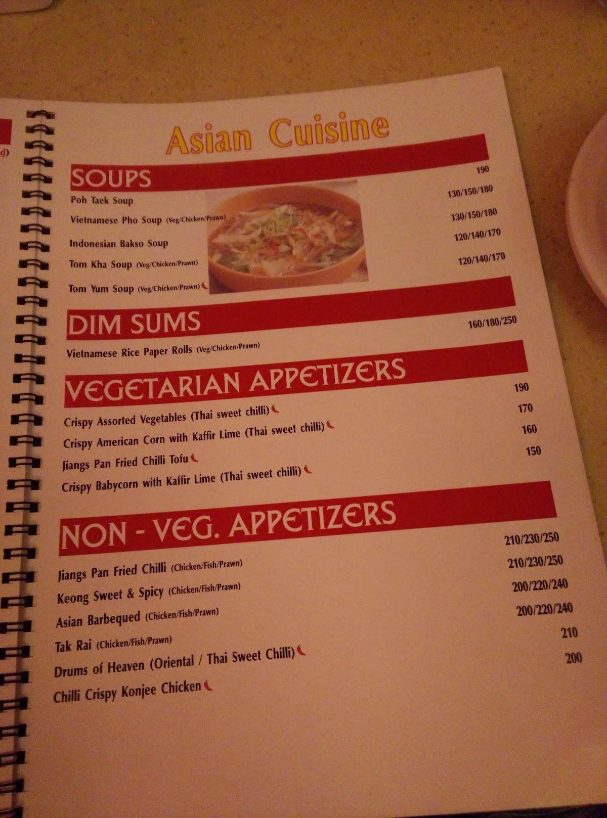 Menu at Tung Nam Eating House, Kolkata, 24