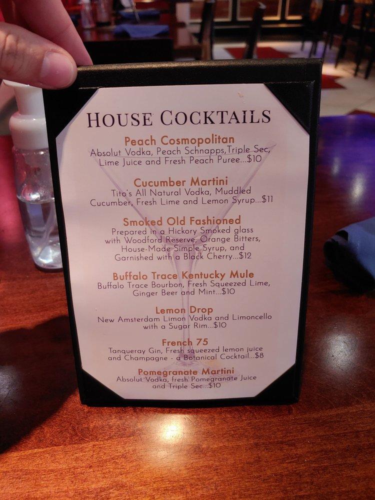 Menu at The Legacy Restaurant at Nancy Lopez Country Club, The Villages ...