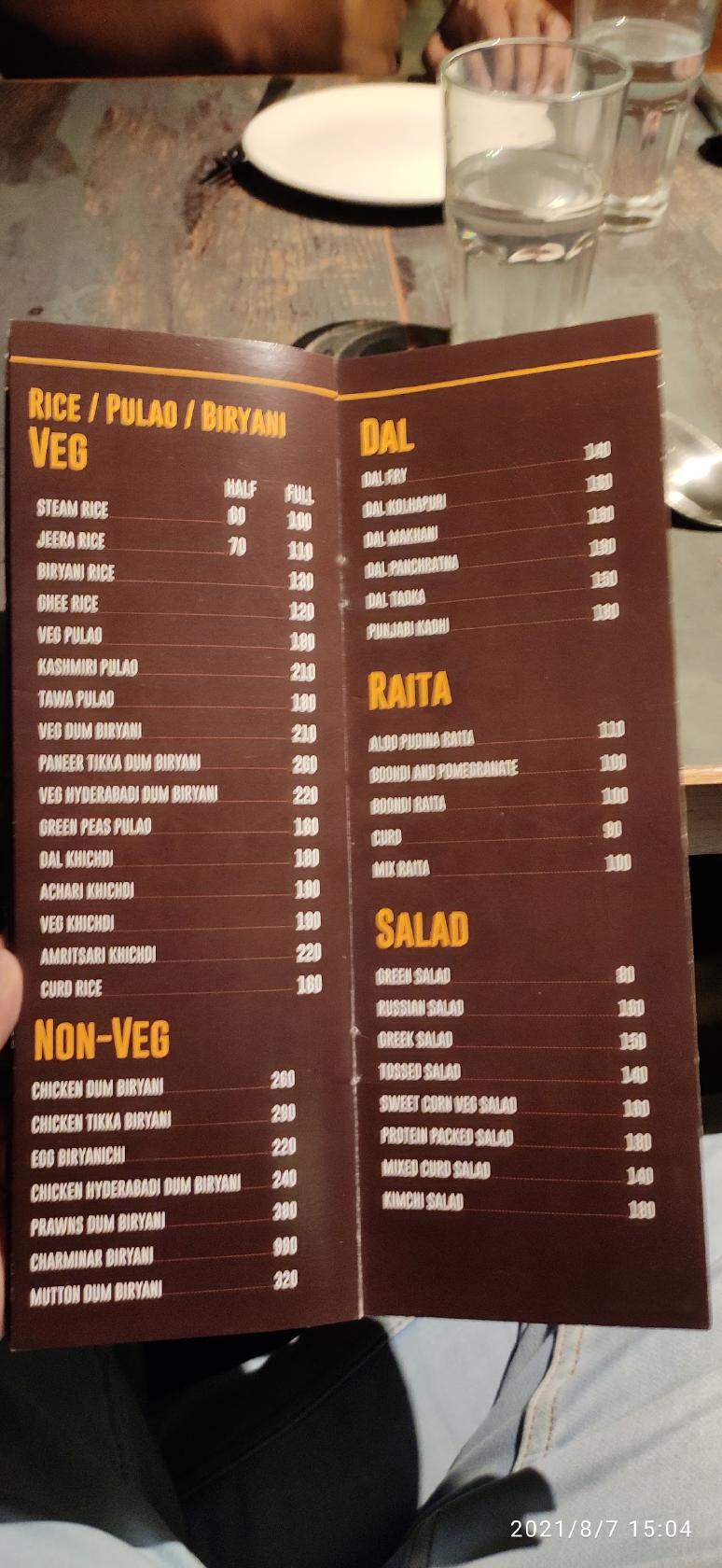 Menu at City Point Restaurant and Bar, Pune, Sinhgad Rd
