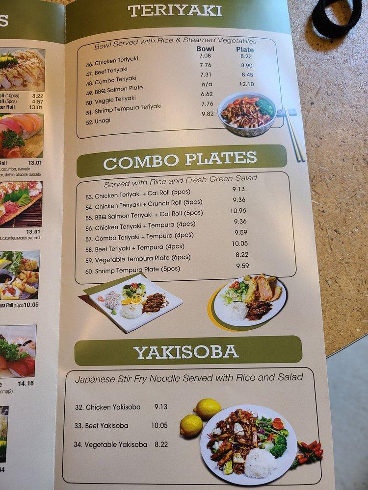 Menu at Rolling Rice restaurant, Rosemead