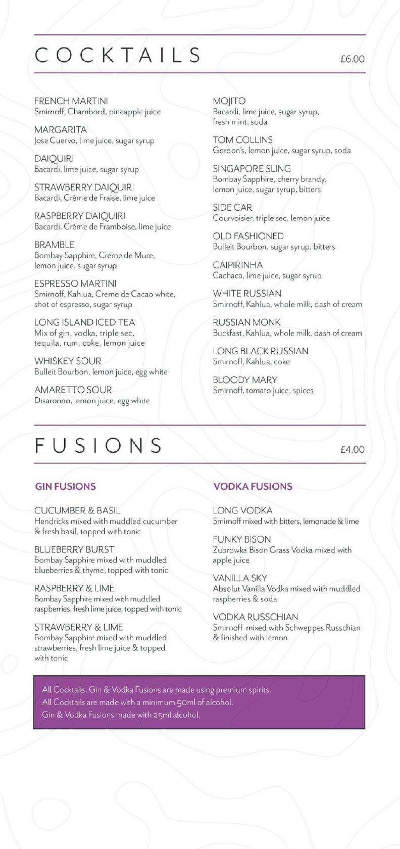 Menu at The Lorne Dunoon pub & bar, Dunoon