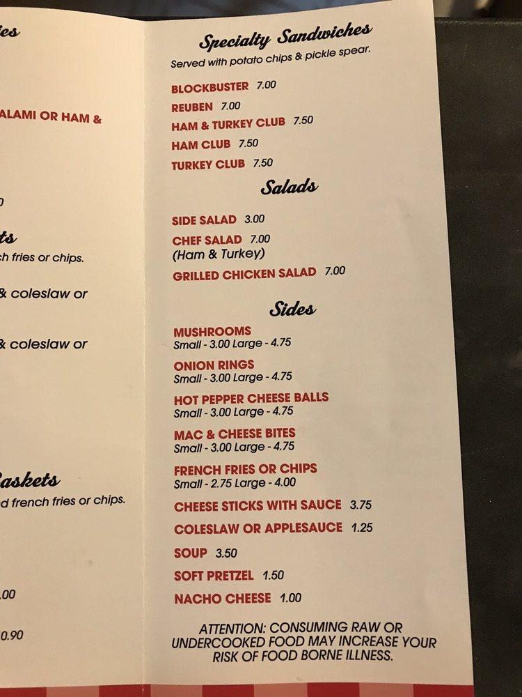 Menu at Milky Way Restaurant, Fort Loudon