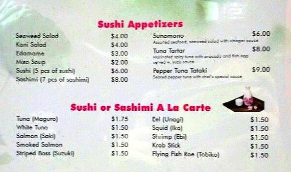 Menu at New ming tree restaurant, Crawfordville