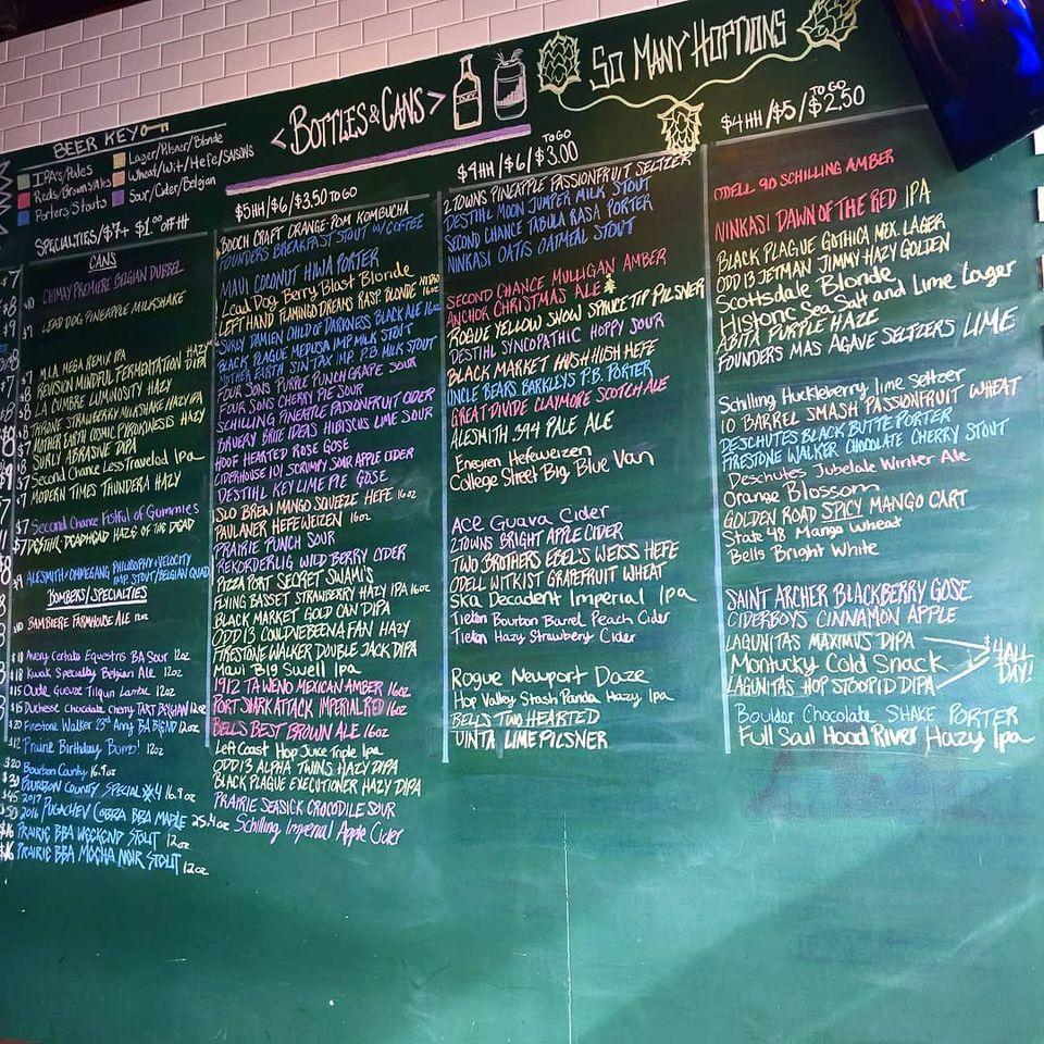 Menu at The Whining Pig Gilbert pub & bar, Gilbert