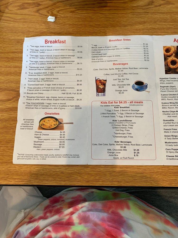 Menu at R&R Grill restaurant, Battle Creek