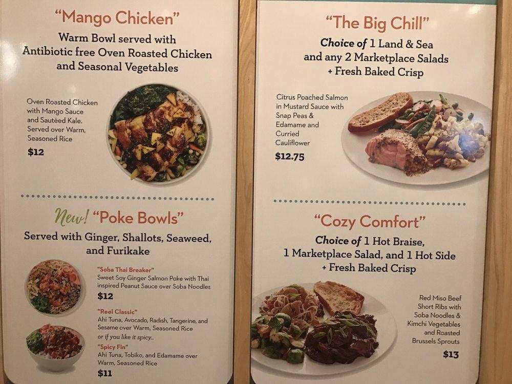 Menu at Lemonade - Del Amo cafe, Torrance
