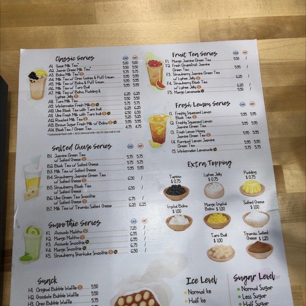 Menu at Happy Lemon pub & bar, Bellingham