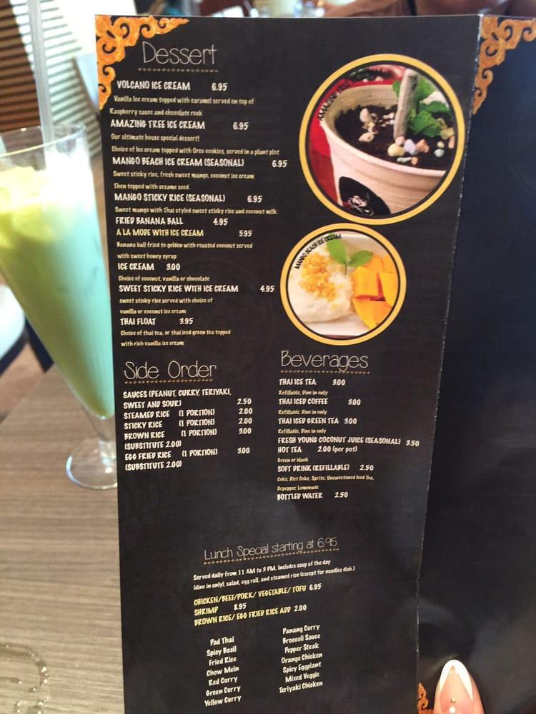 Menu at Amazing Thai restaurant, North Las Vegas, W Ann Rd #109
