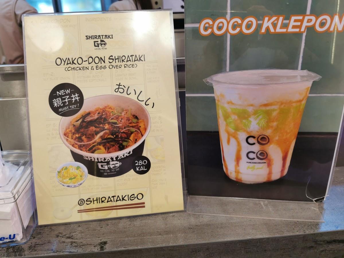 Menu at COCO BAR, Surabaya