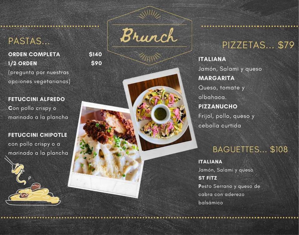 Menu at Coffee St.Fitz restaurant, Merida