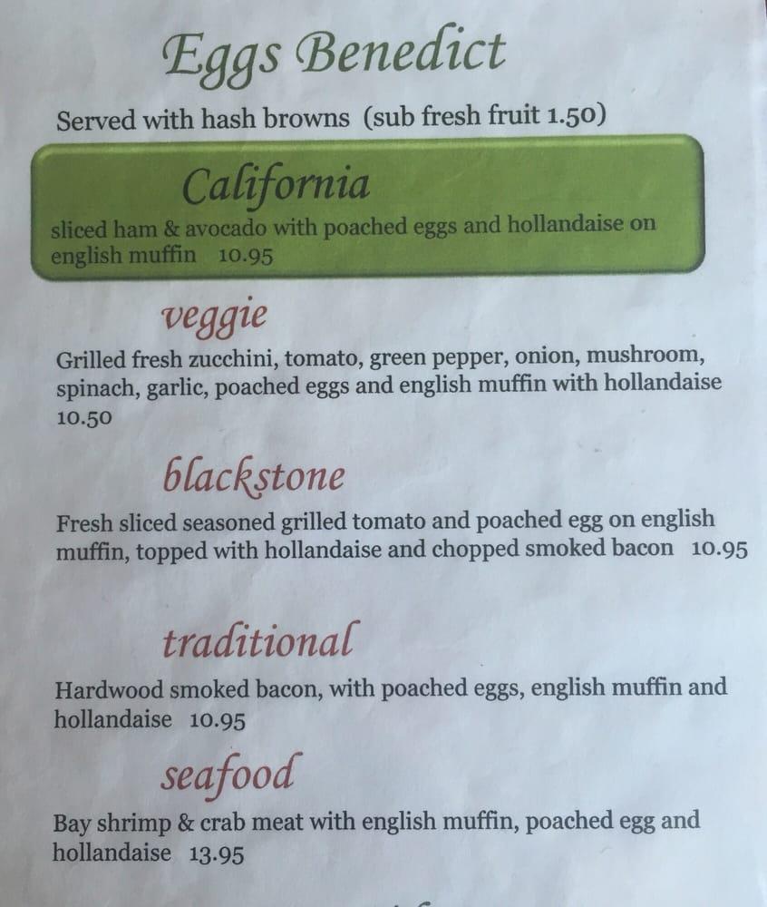 Menu at The Wild Huckleberry restaurant, Wenatchee