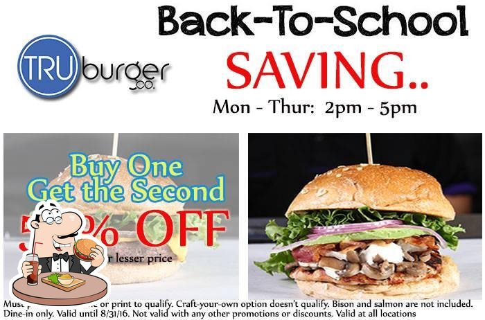 Tru Burger Co., 2535 N Central Ave in Phoenix - Restaurant menu and reviews