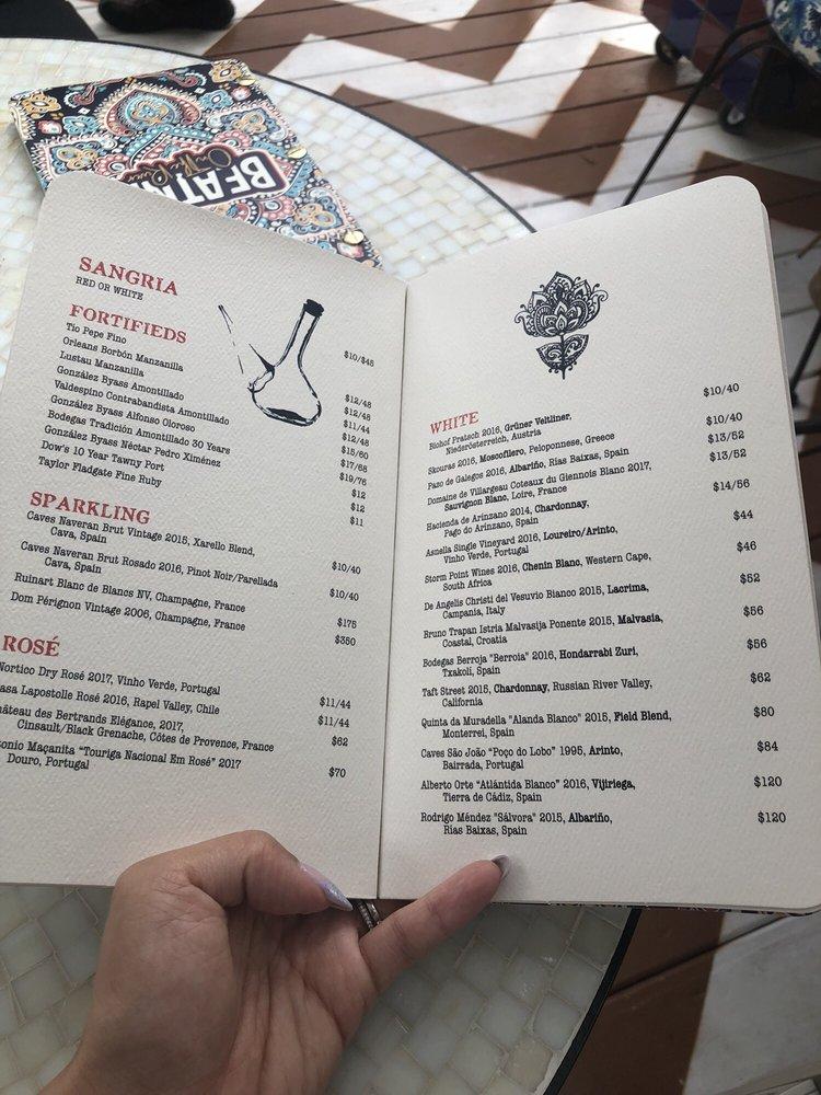 Menu at Beatnik On The River pub & bar, Chicago