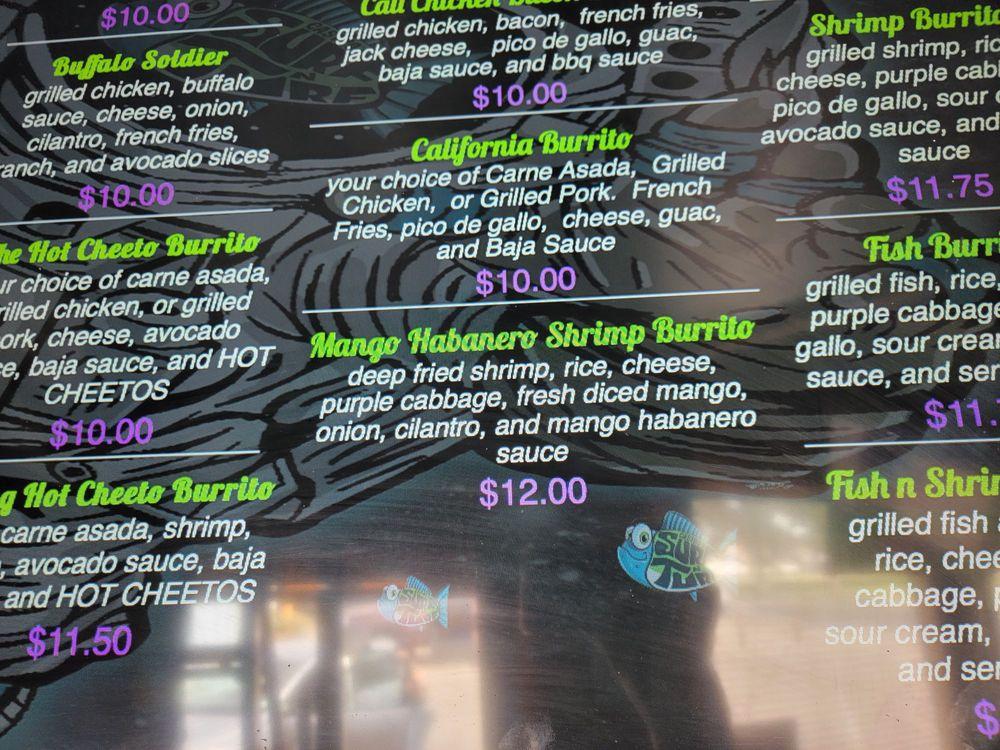 Carta del restaurante Castro’s Surf n Turf, King City