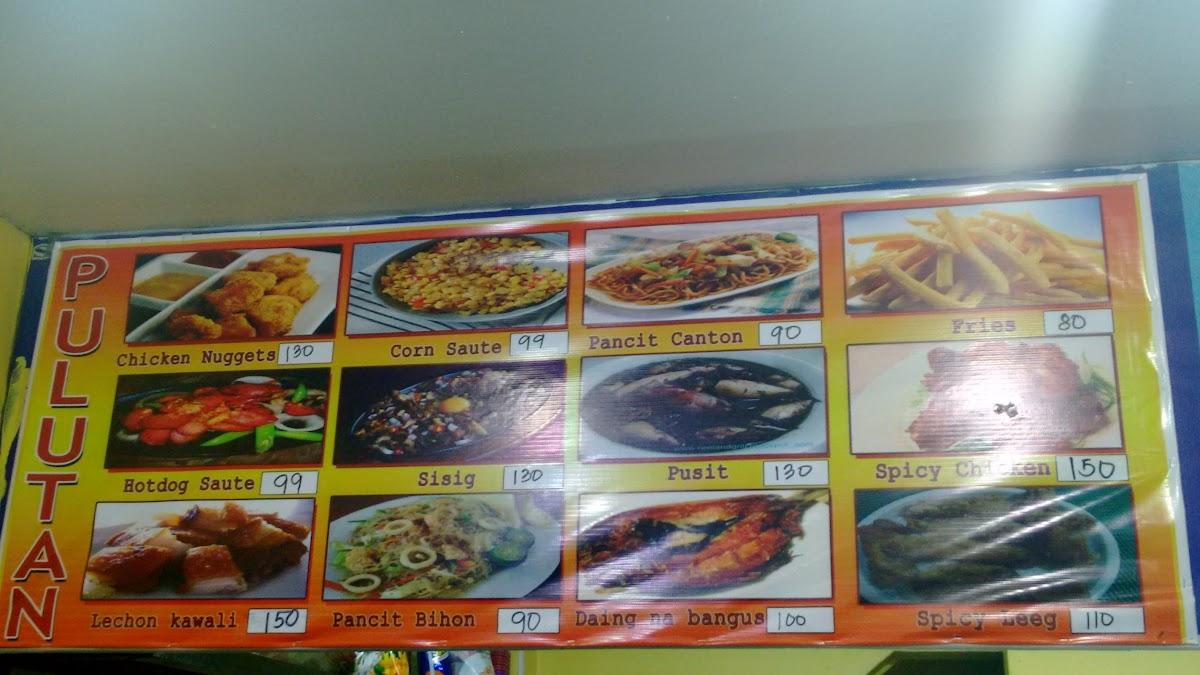 Carta del pub y bar Mj 88, Ciudad Quezon
