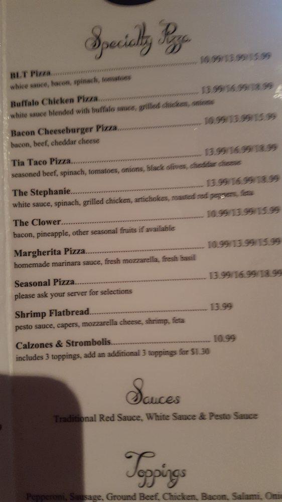 Menu at Sips On The Square pizzeria, Troy, 60 S Court Sq