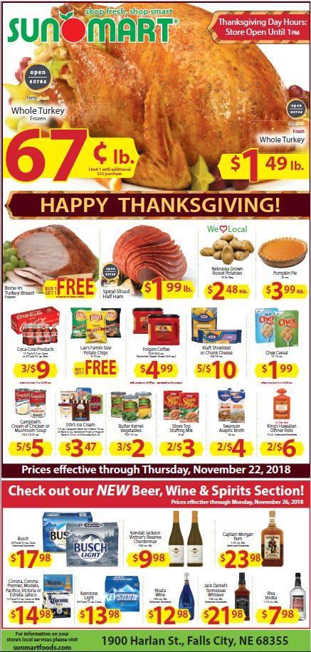 Menu at Family Fare Supermarket, Falls City