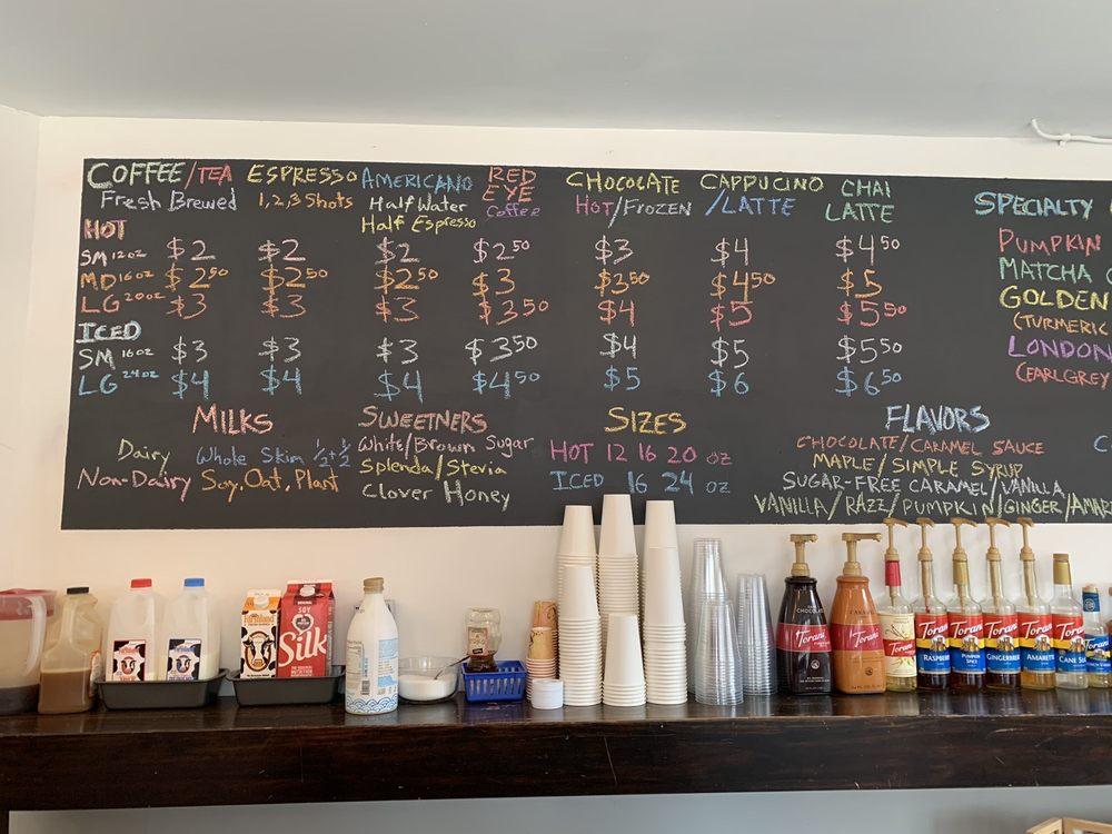 Menu at Joey No Nuts Café cafe, Hoboken