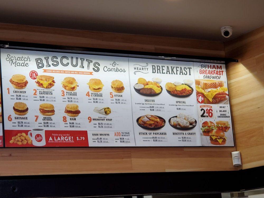 Menu at Jack's pub & bar, Ashford