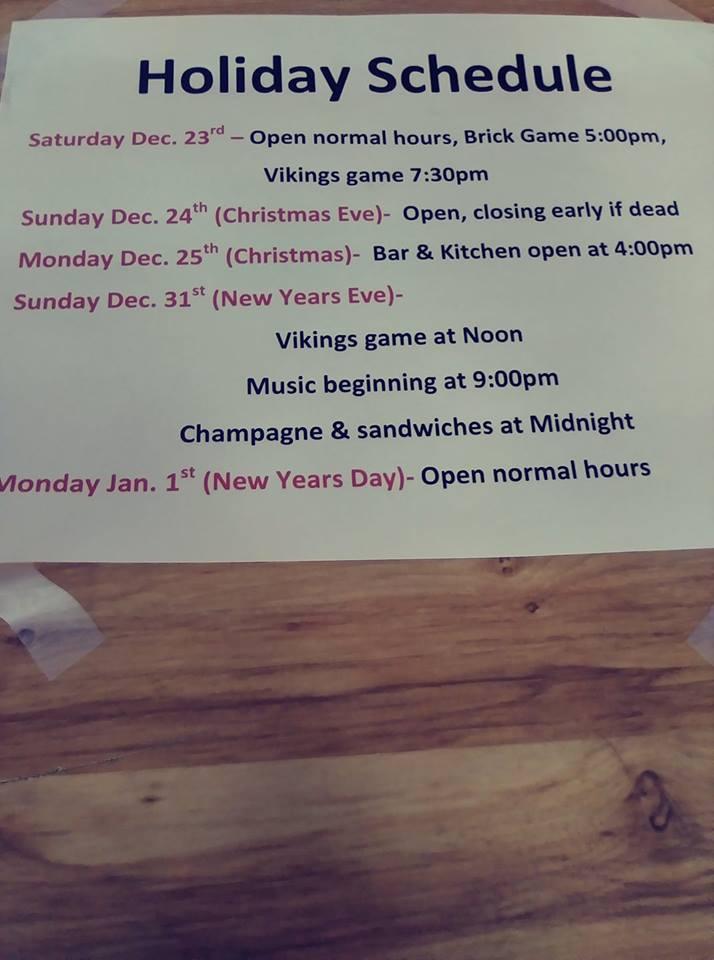 Menu at Bricks Wrenshall Pub, Wrenshall