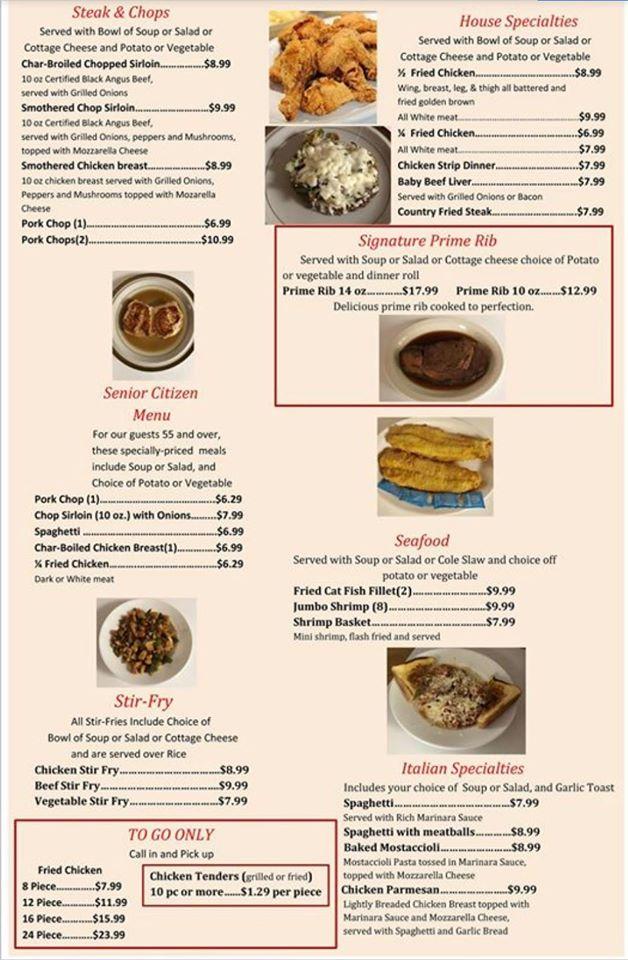 Menu at Edinburgh Diner restaurant, Edinburgh