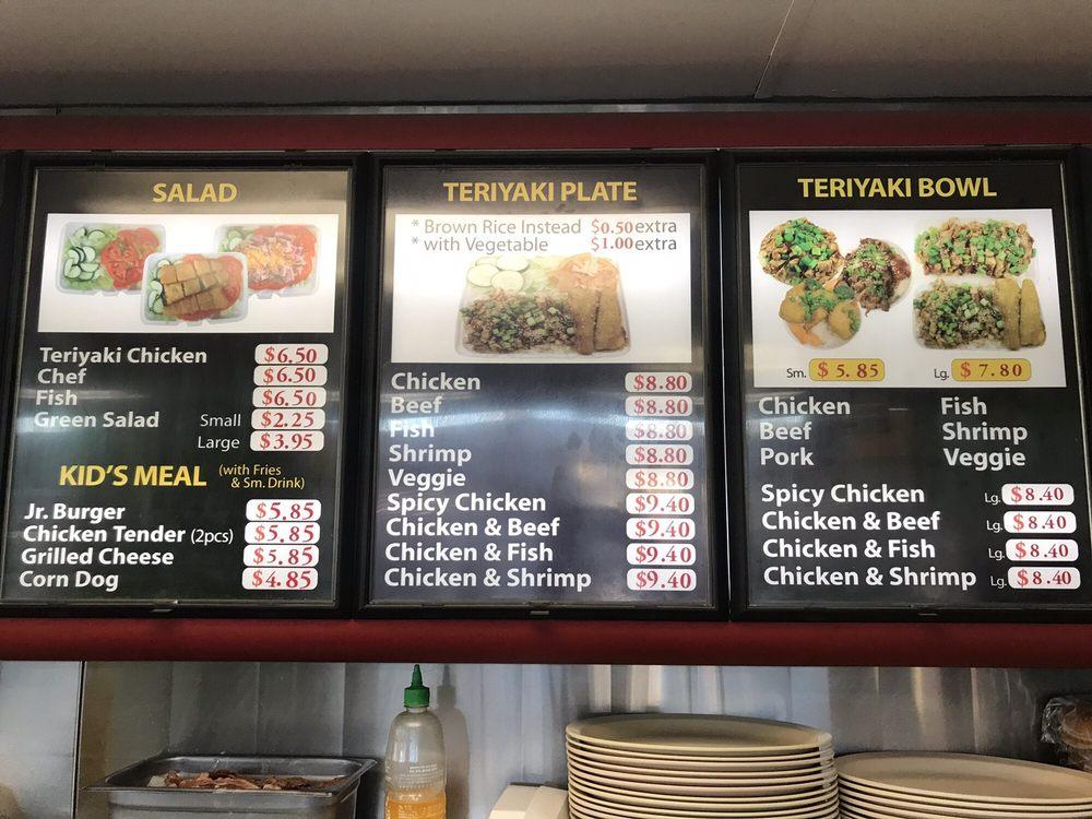 Menu at Star Burgers restaurant, Riverside, Arlington Ave
