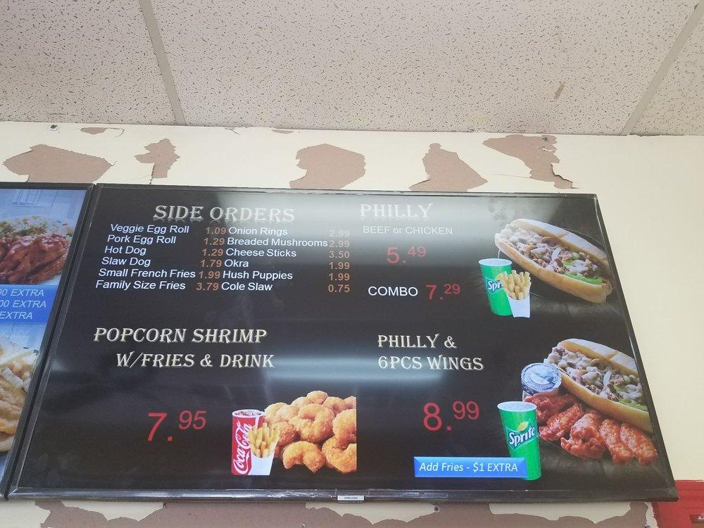 Menu at Susie's Best Wings restaurant, Conyers, Salem Rd