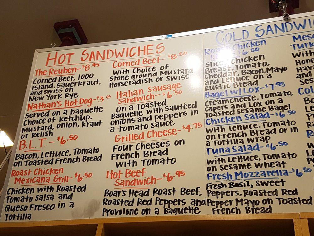 Menu at Milwaukee Waterfront Deli restaurant, Milwaukee