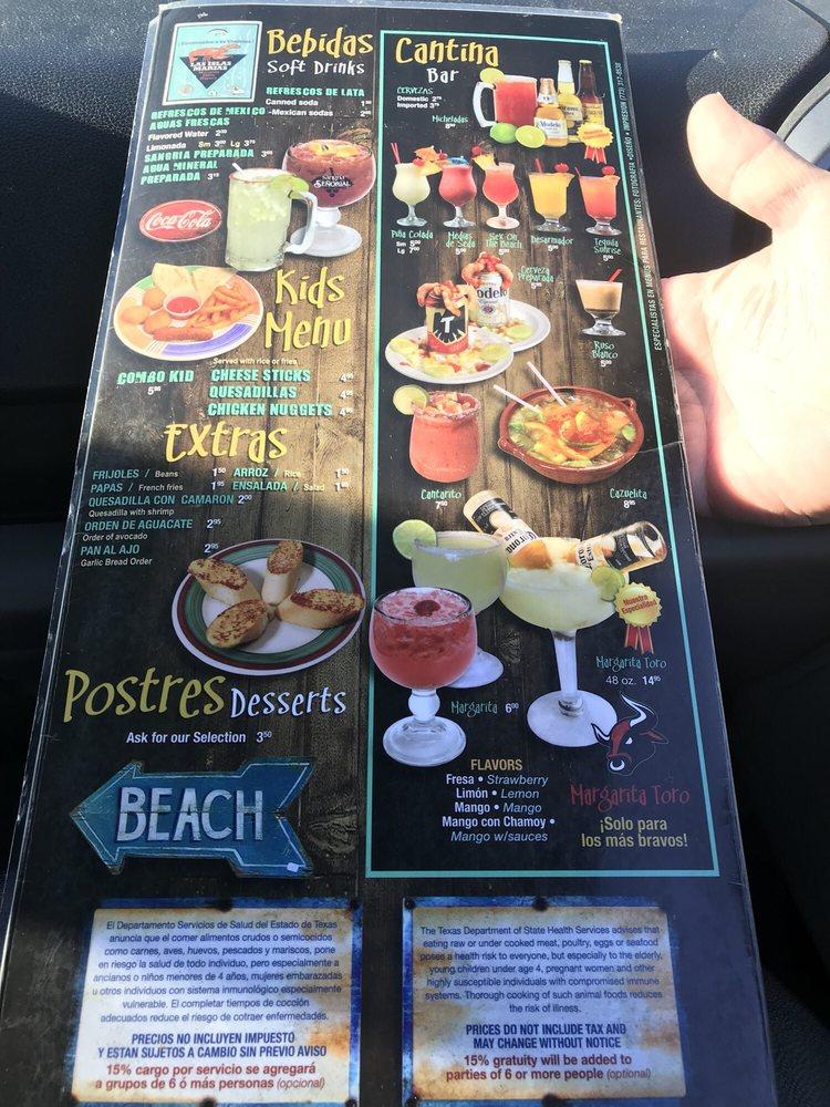 Menu at Las Islas Marias (Perrin Beitel) restaurant, San Antonio ...