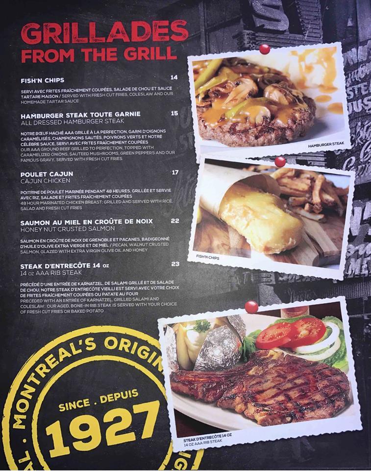 Menu at Dunn's DDO - Smoked Meat Burgers Pizza Poutine pizzeria ...