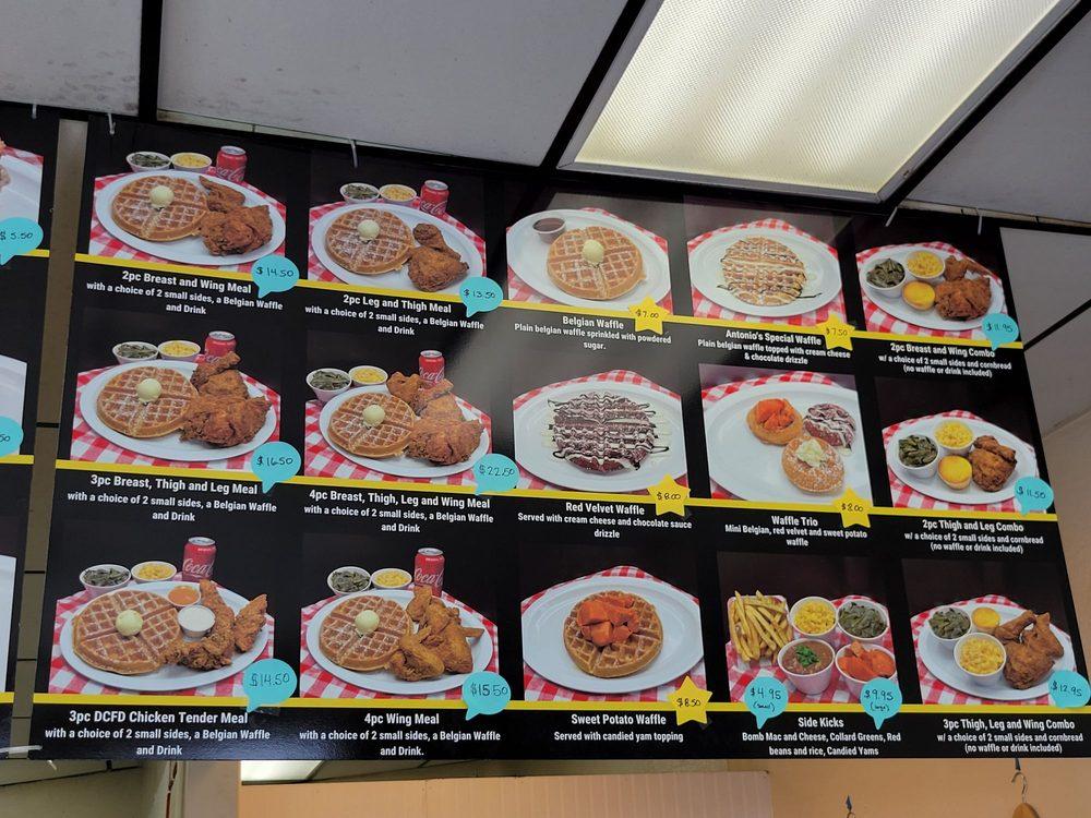 Menu at Keith’s Chicken N Waffles restaurant, Daly City
