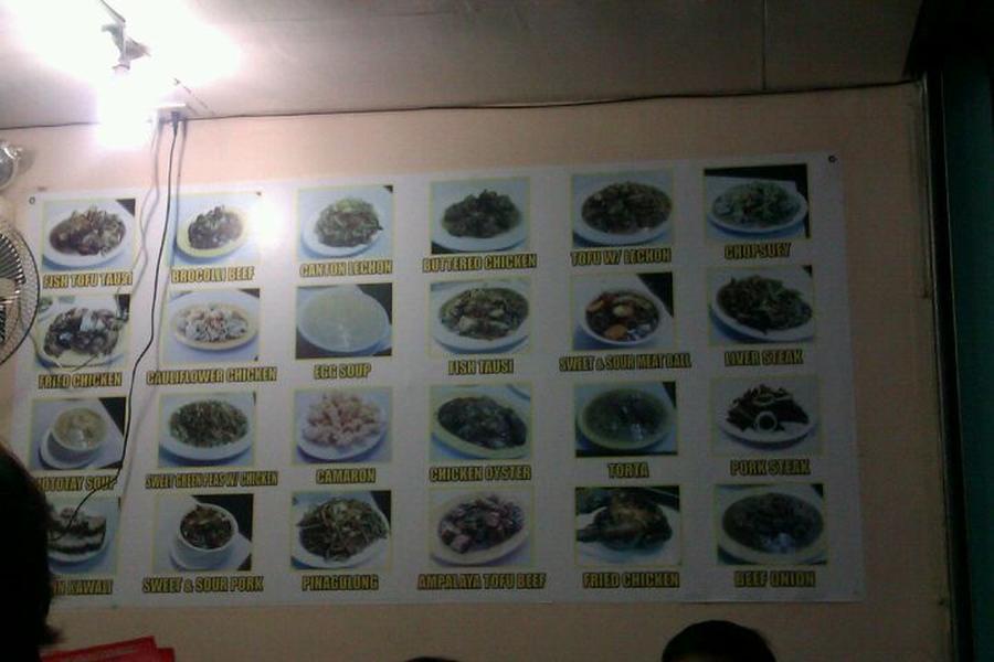 Menu at Acapulco Panciteria restaurant, Marikina, M467+76G