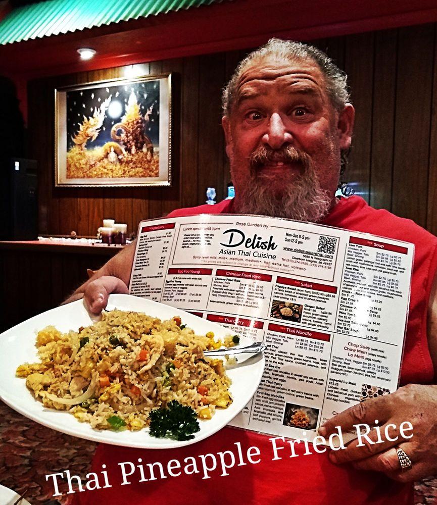 Menu at Delish Asian Thai Cuisine restaurant, Dearborn Heights