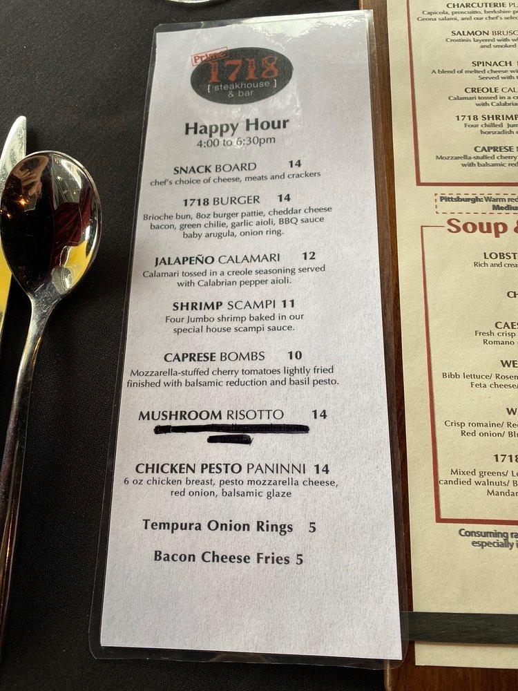 Menu at Steak House steakhouse, San Antonio, Stone Oak Pkwy #103