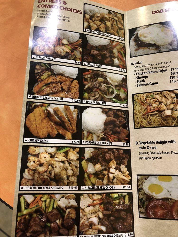 Menu at D Grill Boy pub & bar, Ontario
