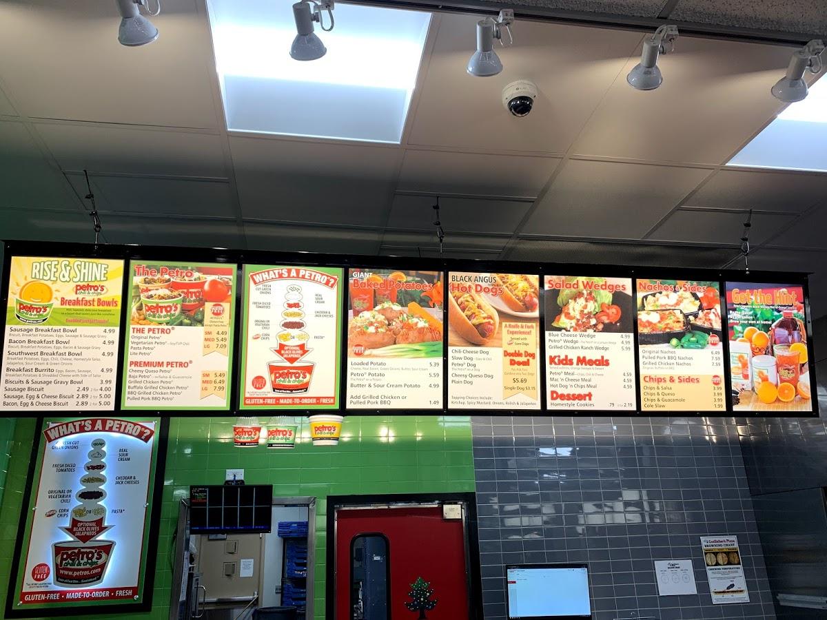 Menu at Petro's Chili & Chips - Little Rock - LOVES restaurant, North ...