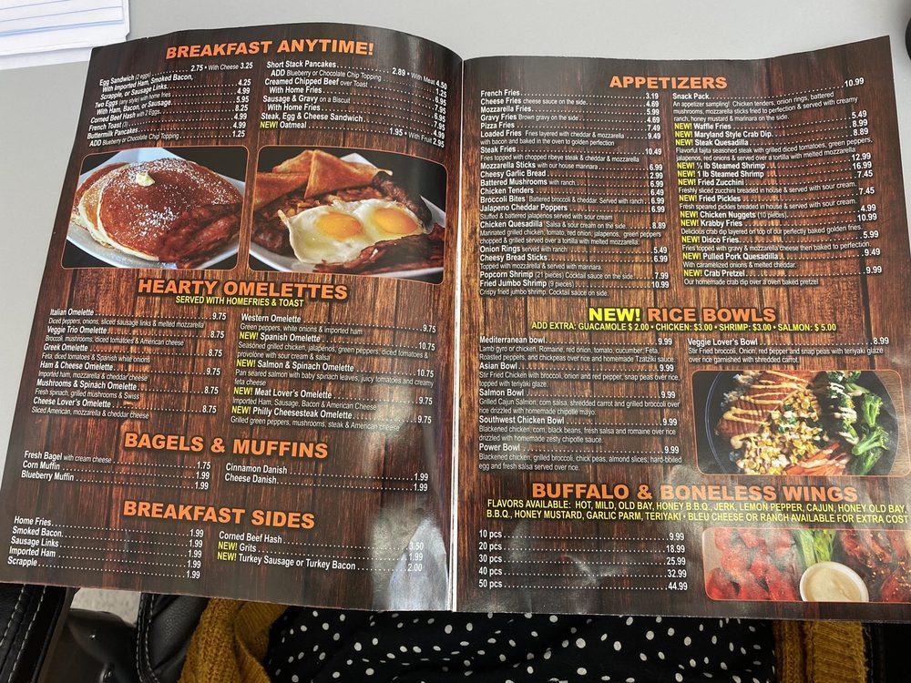 Menu at Pizza Sauce II pizzeria, Rosedale