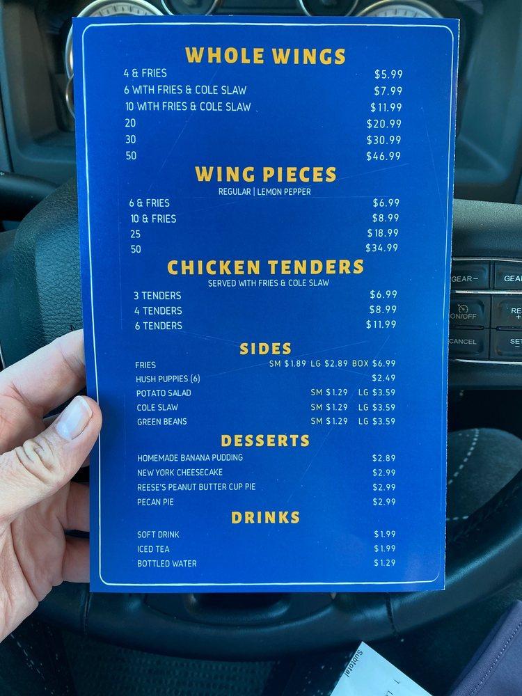 Menu at Sharks Seafood restaurant, Louisville, Breckenridge Ln Suite 101