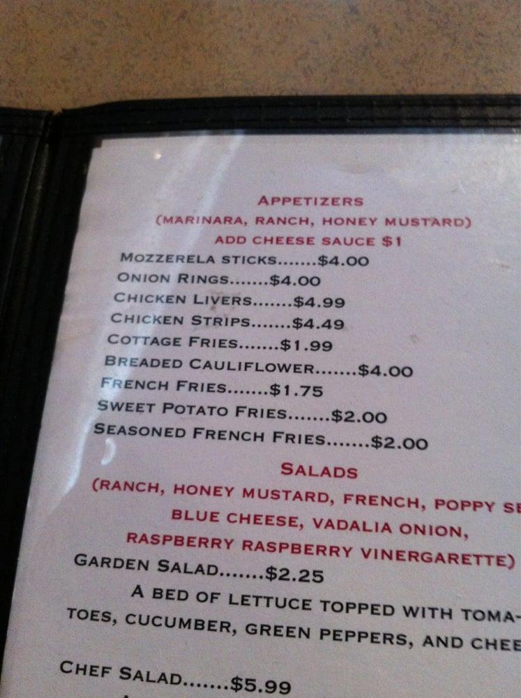 Menu at Courtyard Cafe & Bakery, Pittsfield