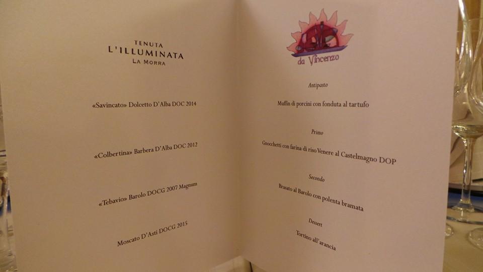 Menu da Ristorante Da Vincenzo - Ristorante Da Vinci Srl, Tradate