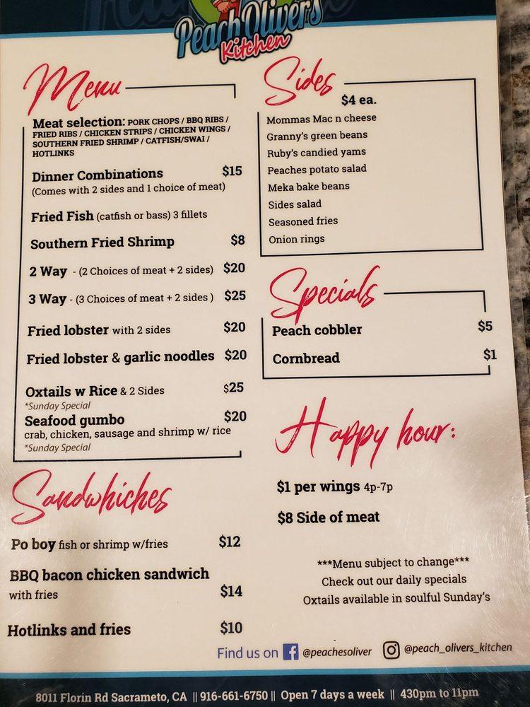 Menu at Shakey J's Bar and Grill, Sacramento