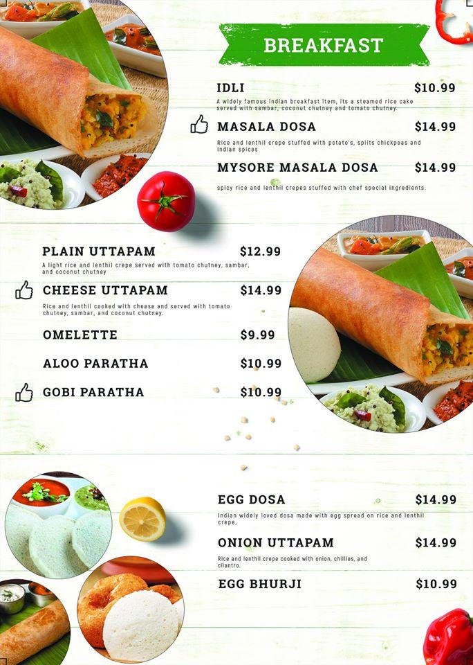 Menu at Indian Authentic Cuisine pub & bar, Canmore