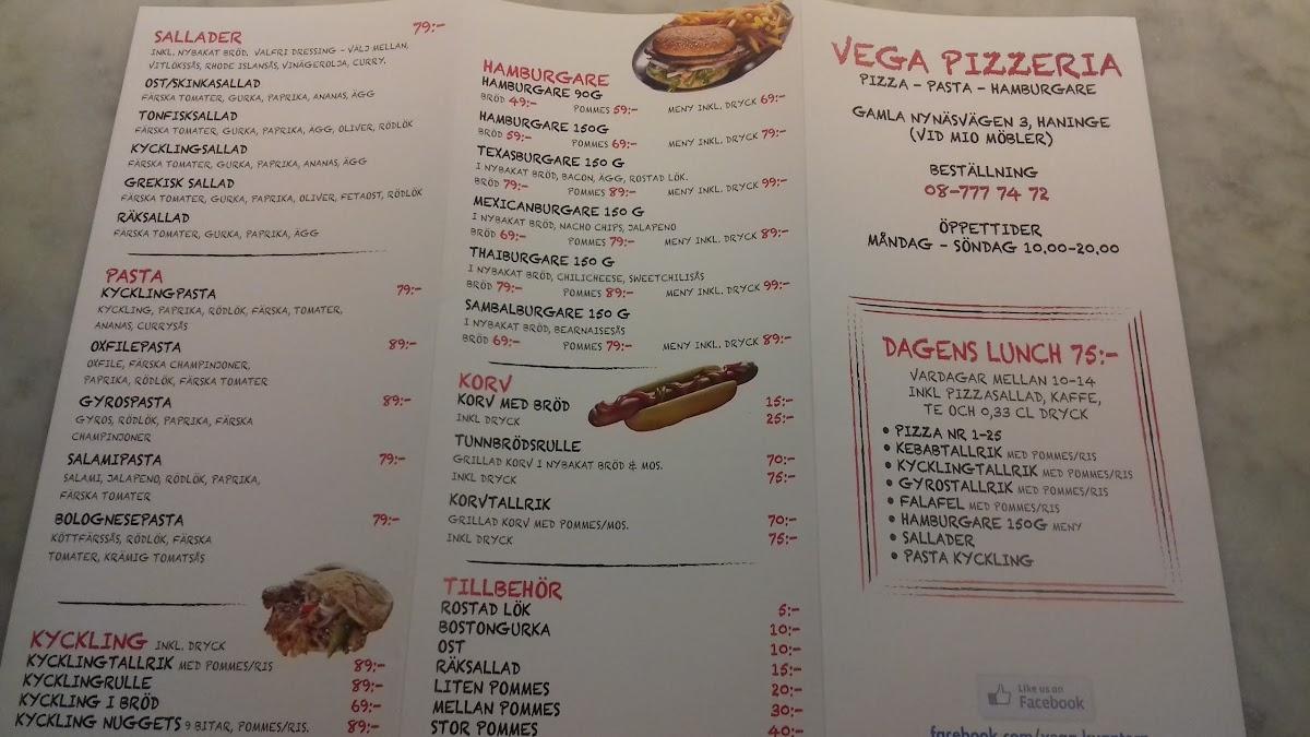 Menu at DENNIS PIZZERIA & GRILL, Haninge