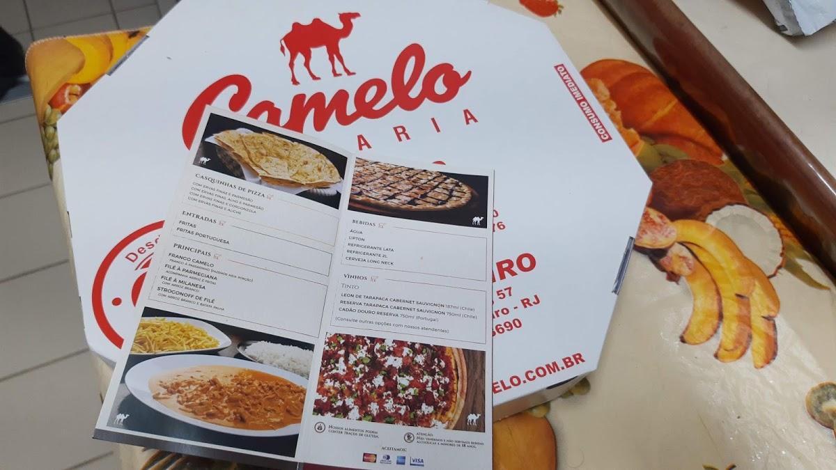 Menu at Pizzaria camelo Santana, São Paulo, Rua Dona Luiza Tolle